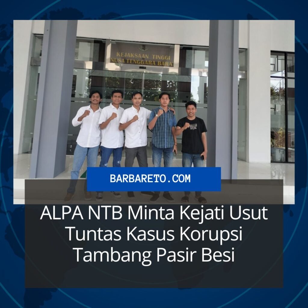Hearing dengan Kajati, ALPA NTB Minta Usut Tuntas Kasus Korupsi Tambang Pasir Besi