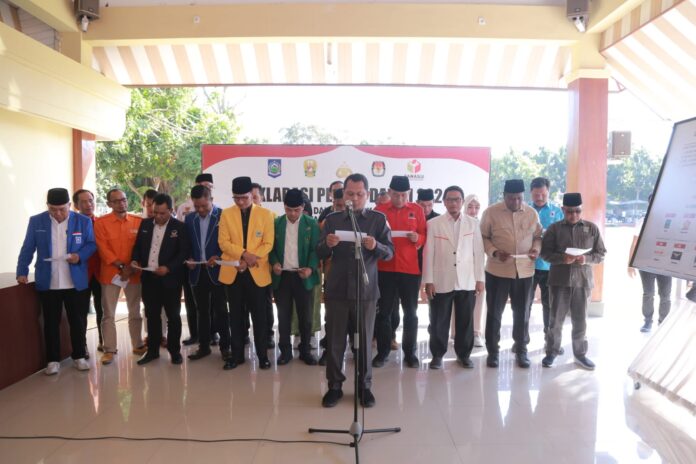 Polda NTB Inisiasi Deklarasi Damai Pemilu 2024