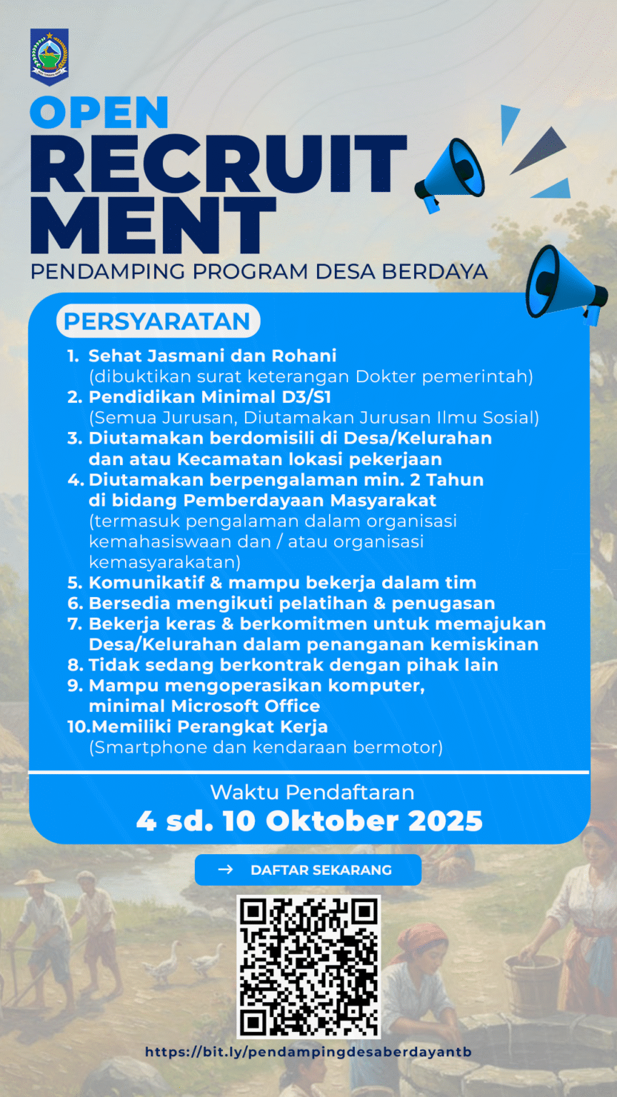 Program Desa Berdaya Di NTB Wujudkan Kemandirian Desa